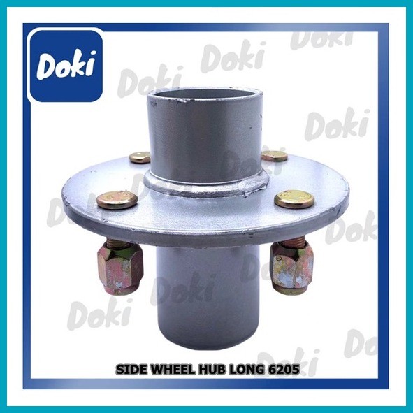 ⭐ [DOKI MOTO] SIDE WHEEL HUB 6205 WITH 4 BOLT AND NUT (LONG) | Shopee ...