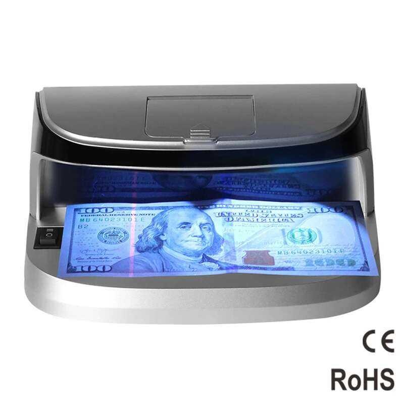 Light LED Banknote Detector Portable Banknote Detector Foreign Currency ...
