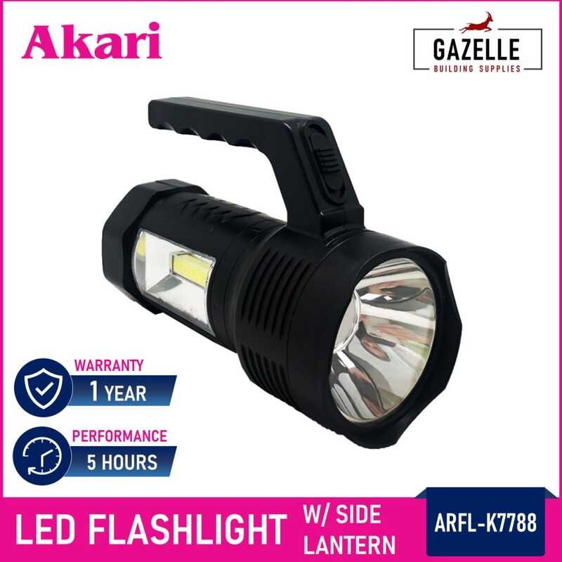 Flashlight Akari LED + Side Lantern Arfl-K7788 + | Shopee Philippines