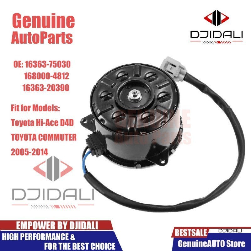 Toyota HiAce D4D Commuter Fan Motor Radiator / Condenser 16363-75030 ...