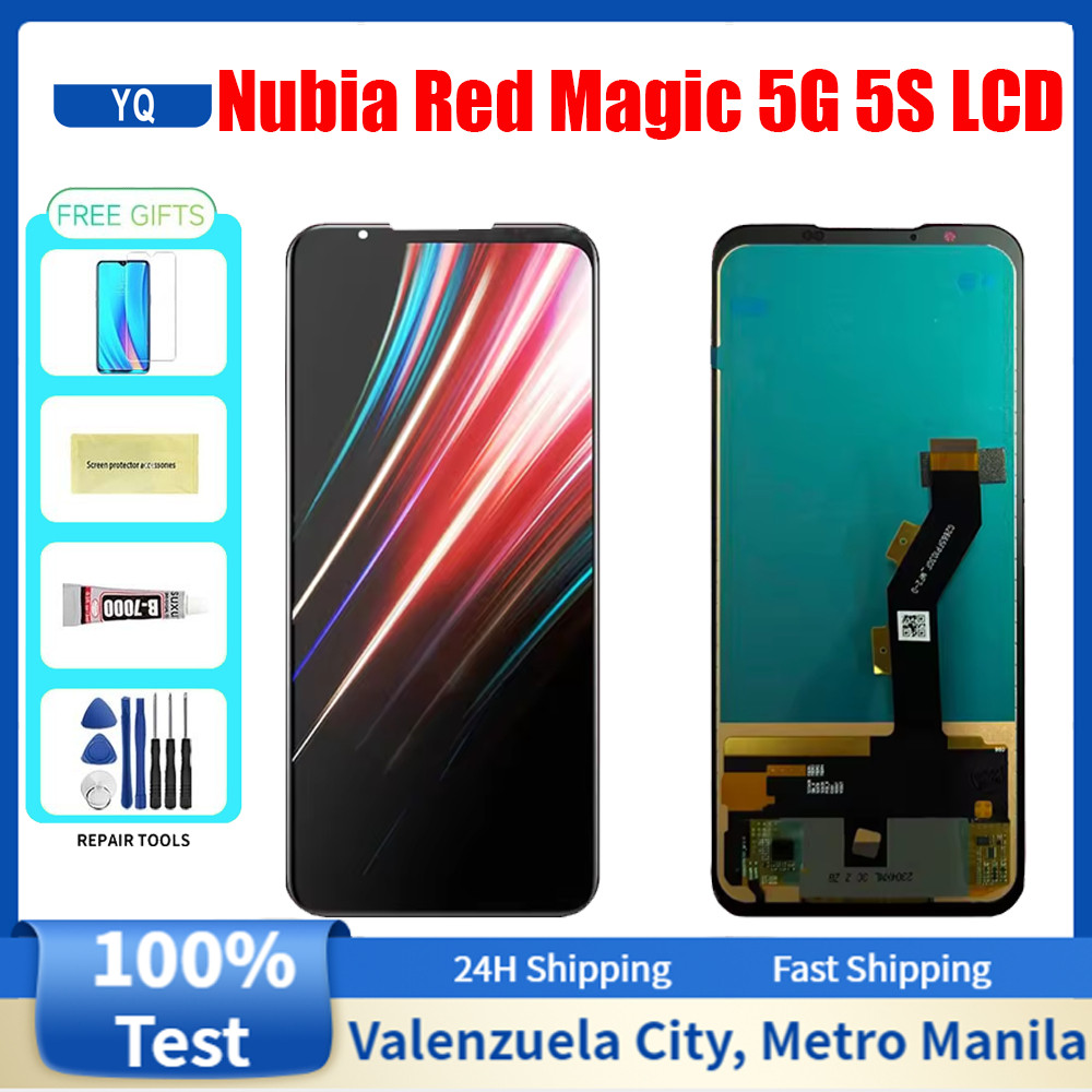in stock Original AMOLED ZTE Nubia Red Magic 5G 5S LCD Display Touch Screen Replacement | Shopee ...