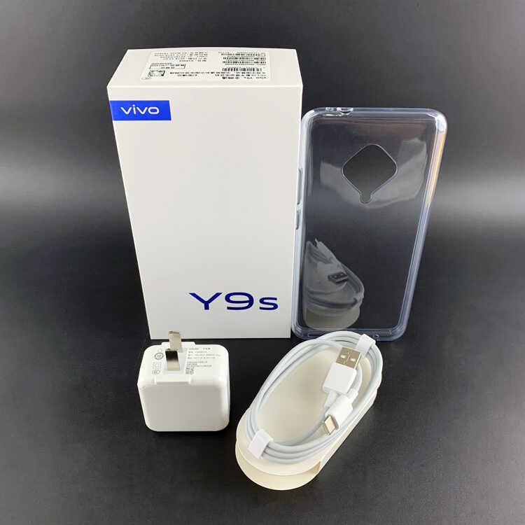 VIVO Y9s Original Charger Data Cable 18W Dual Engine Flash Charging Head Type-C Fast Charging ...