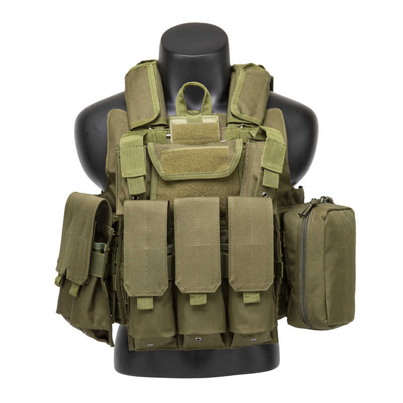 Ghost Wire Eight Piece Tactical Vest Vest Camouflage Black Eagle Vest ...