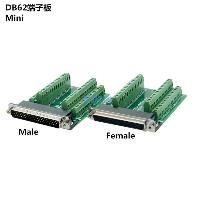 Terminal board DB62-M2 female DB62-G2 Mini male head terminal block ...