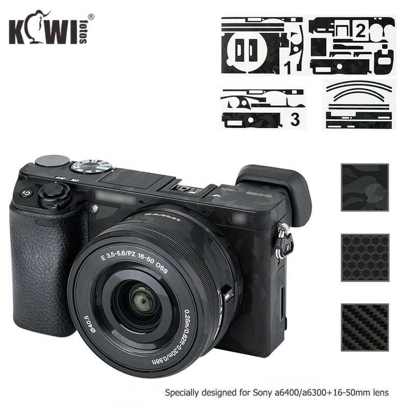 Kiwifotos Anti-Scratch Camera Body Skin Cover Protector Film Para Sa ...