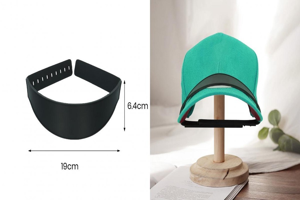 bangla| Visor Bender for Hats Brim Bending Tool Easy Snap-on Hat Brim ...