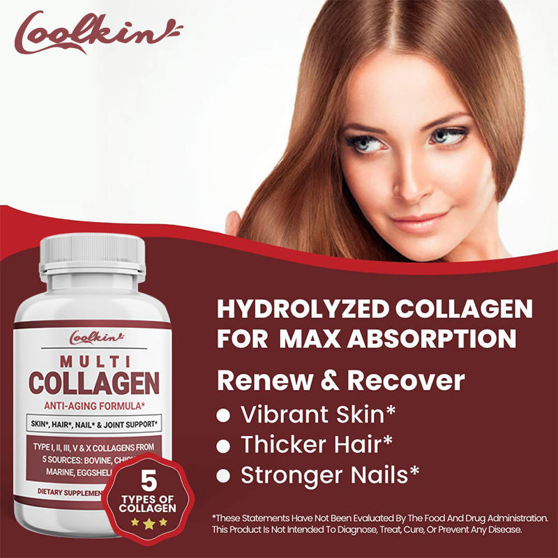 Coolkin's simple and effective multi-collagen peptide powder, a ...