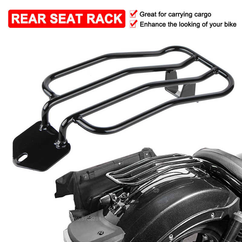 Motorcycle Rear Solo Seat Lage Rack Para sa Honda Rebel CM1100 CMX1100 ...
