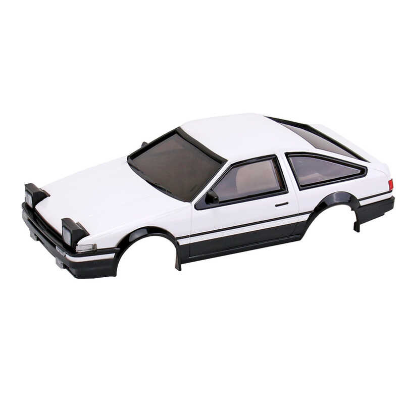 Plastic Initial 1/28 D Ae86 Body Shell 90Mm Para Sa RC Car Kyosho Mini ...
