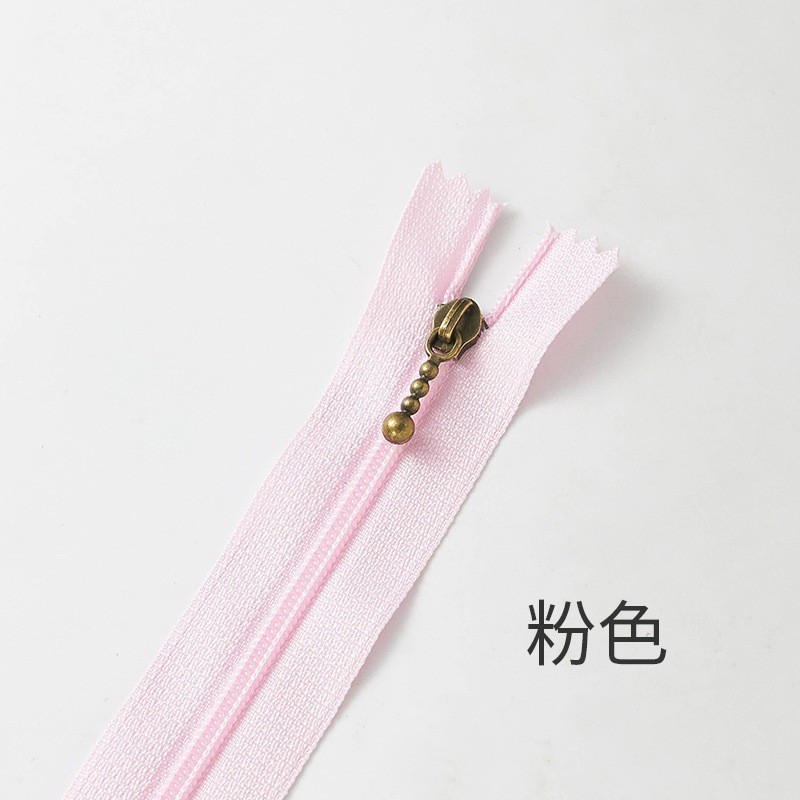 10pcs 15/20/25cm Nylon Droplet Head Zipper Handmade Size 3 Nylon ...