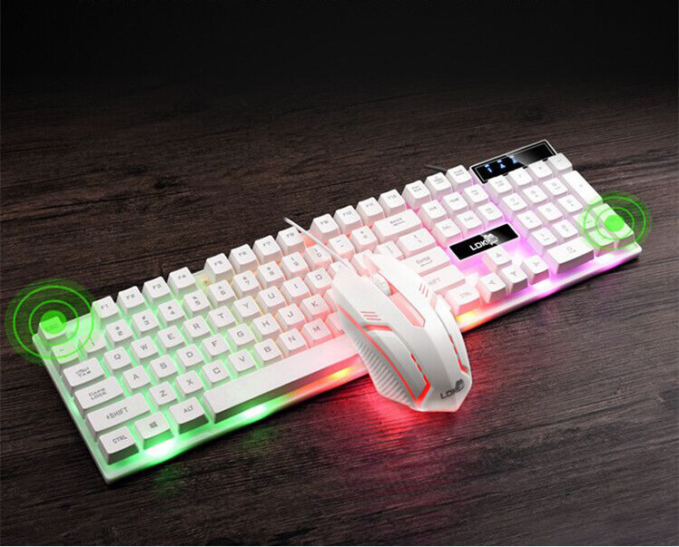 Zeus K-004 ( Arc-Angle ) Colorful LED Illuminated Backlight Gaming ...
