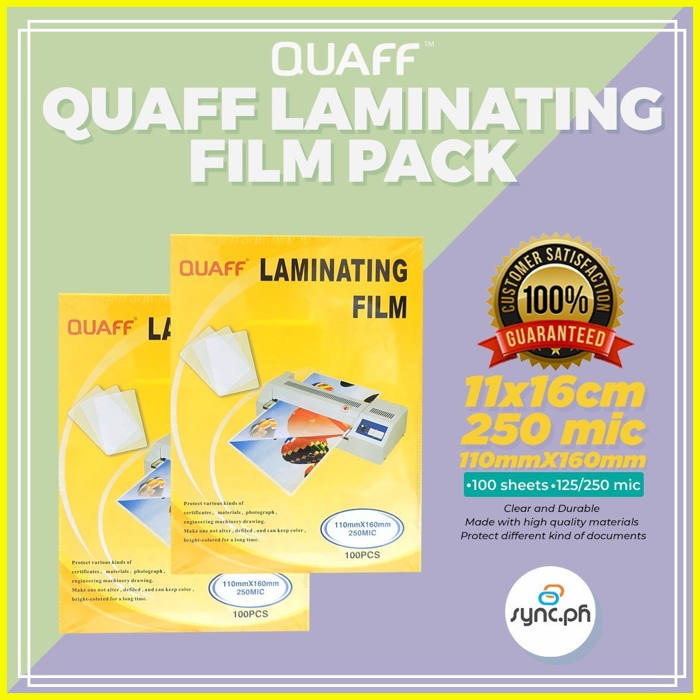 ♒ ♀ QUAFF Laminating Film (5R/4R/3R) | Shopee Philippines