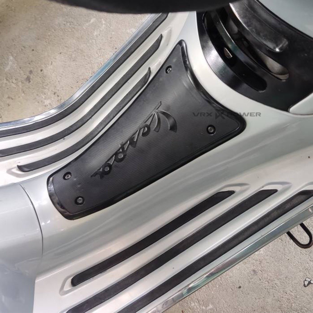 For Vespa Sprint Primavera i-Get/3vie Floor Rubber Set Footrest Black ...