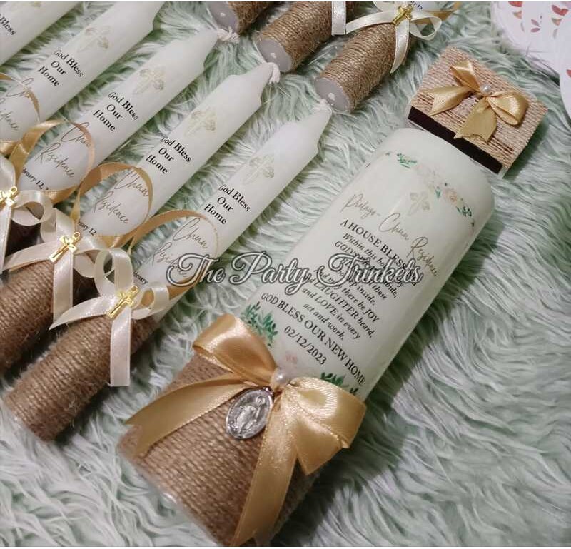 House Candle Blessing Set (20Pcs) | Shopee Philippines