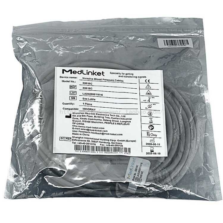 Mindray Monitor Na May Invasive Pressure Cable X0016c 12 Pin Medlinket ...