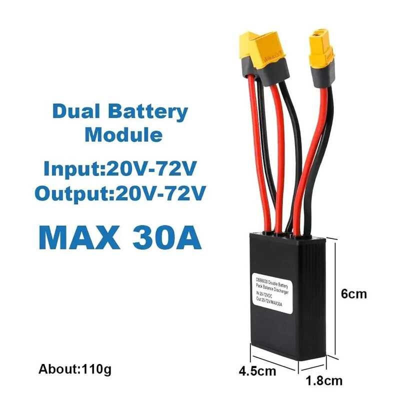 Double Battery Discharge Converter For E-bike 20A 30A 40A Dual Battery ...