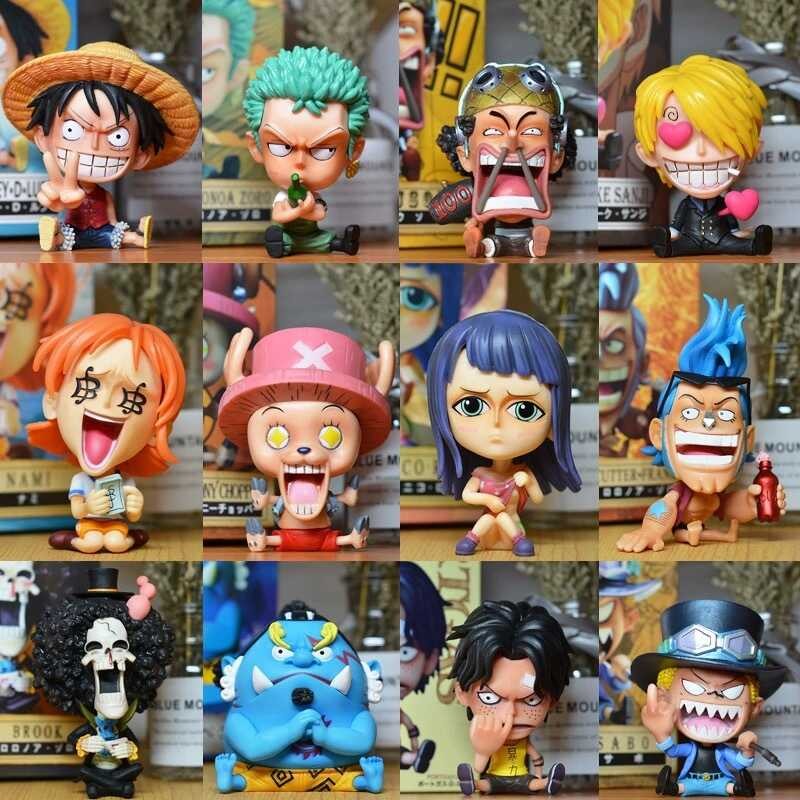 Head One Big Piece Series Anime One Piece Childhood Q Edition Complete ...