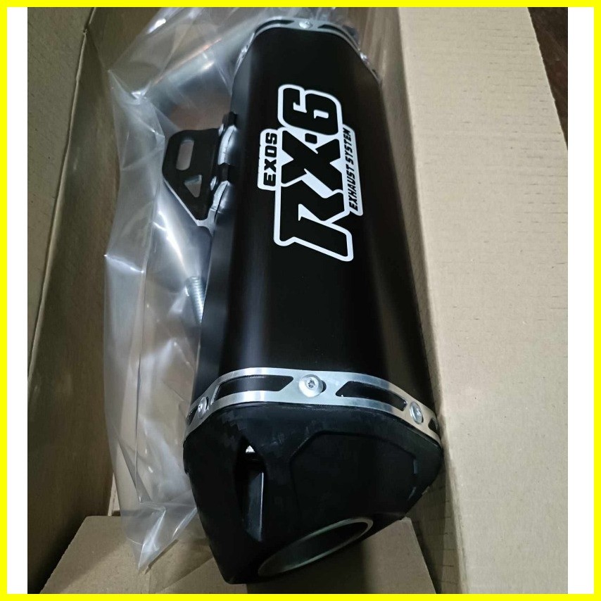 Heavy-Duty Exos Pipe RX6 for Honda click/MiO i125/Gravis/ymha gear/beat ...