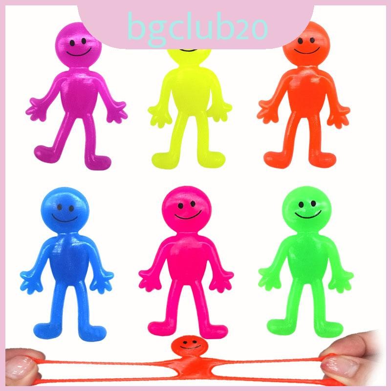 Smiley Tpr Face Doll Toy Stretchable And Stress-relieving Figure For ...