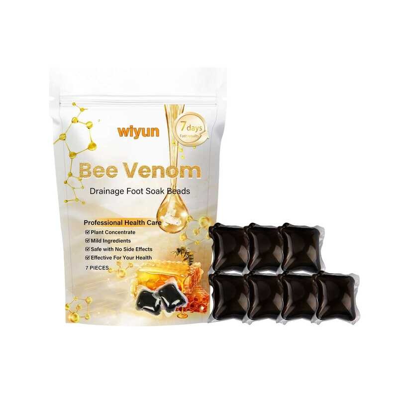 Wiyun bee venom foot bath bead temperature and exfoliating herbal foot ...