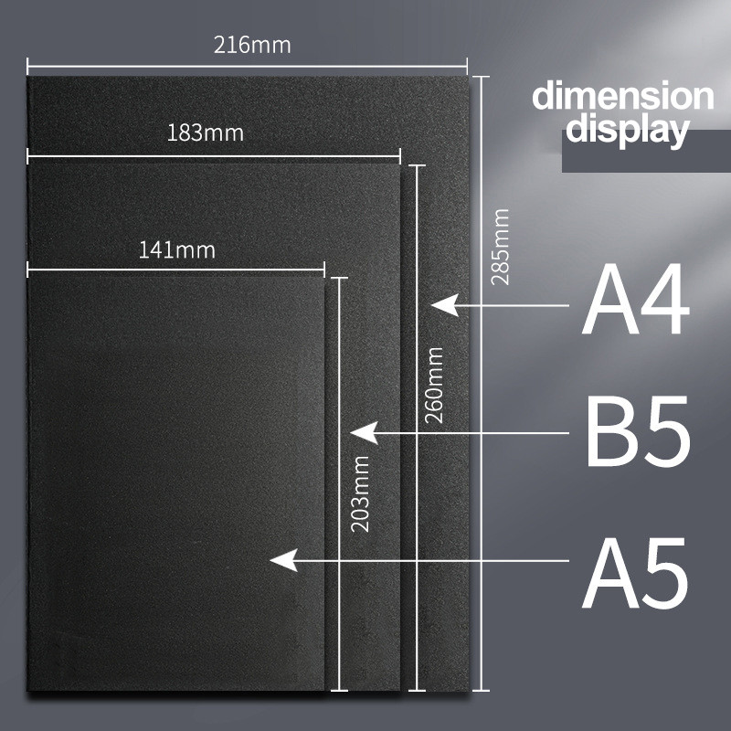 A5 Thread Binding 256 Pages Ultra Thick Notebook for Sketching Writing ...