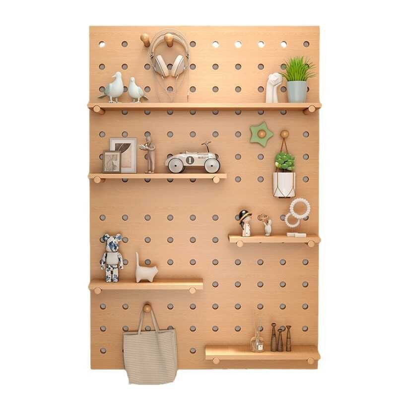 Cave board storage rack, entrance foyer solid wood wall panel, cave ...