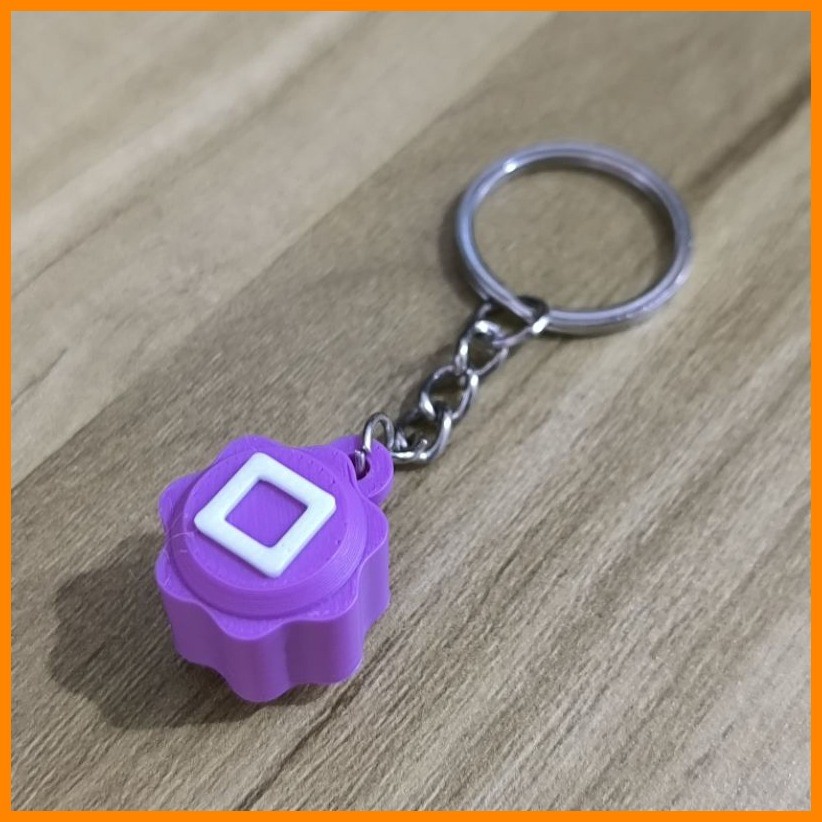 Korean Squid Game-Inspired 3D Printed Gong-gi Jack Stone Keychain ...