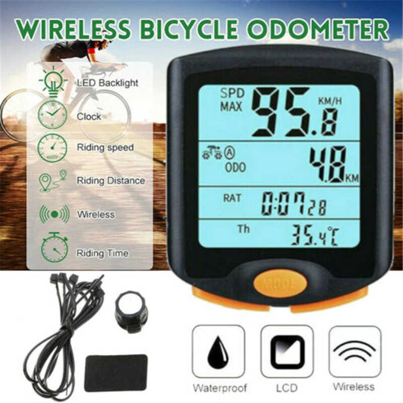Bike Code Table MTB Road Cycle Smart Wireless Waterproof Speedometer ...