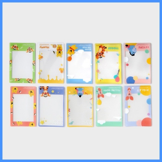 ⭐ [Daiso Korea] Disney Photo Card Frame(10Pcs) Other Design (Winnie the ...