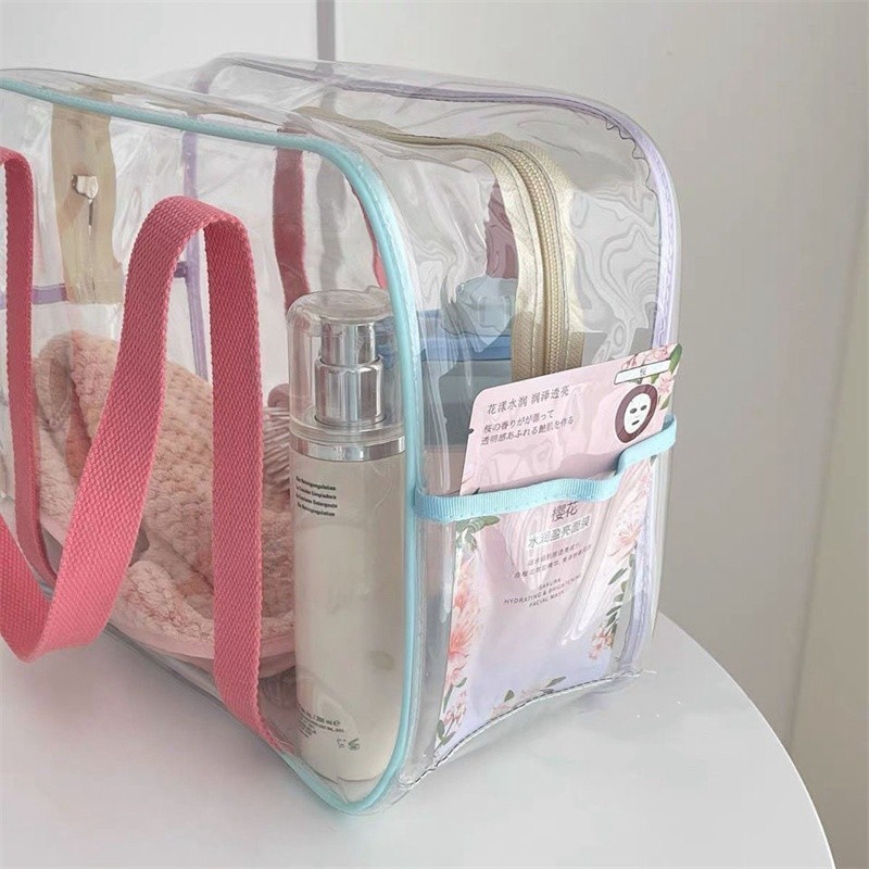 Dualswish Clear Bag for Work Large Transparent Tote Bag Clear Lunch ...