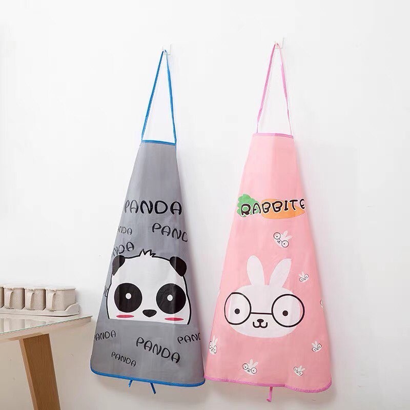 Waterproof Apron Oil-proof Cooking Gown Kitchen Cooking Waist | Shopee ...