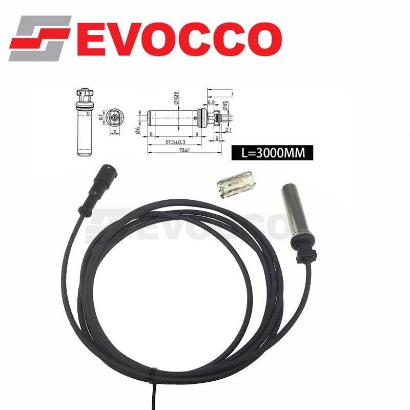 ABS Wheel Speed Sensor, L=3000Mm, Angkop Para Sa Mercedes Benz MB ...