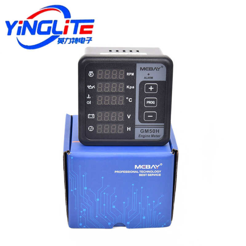 Multifunctional Digital Monitor Diesel Engine, Pressure Gauge Bilis ...