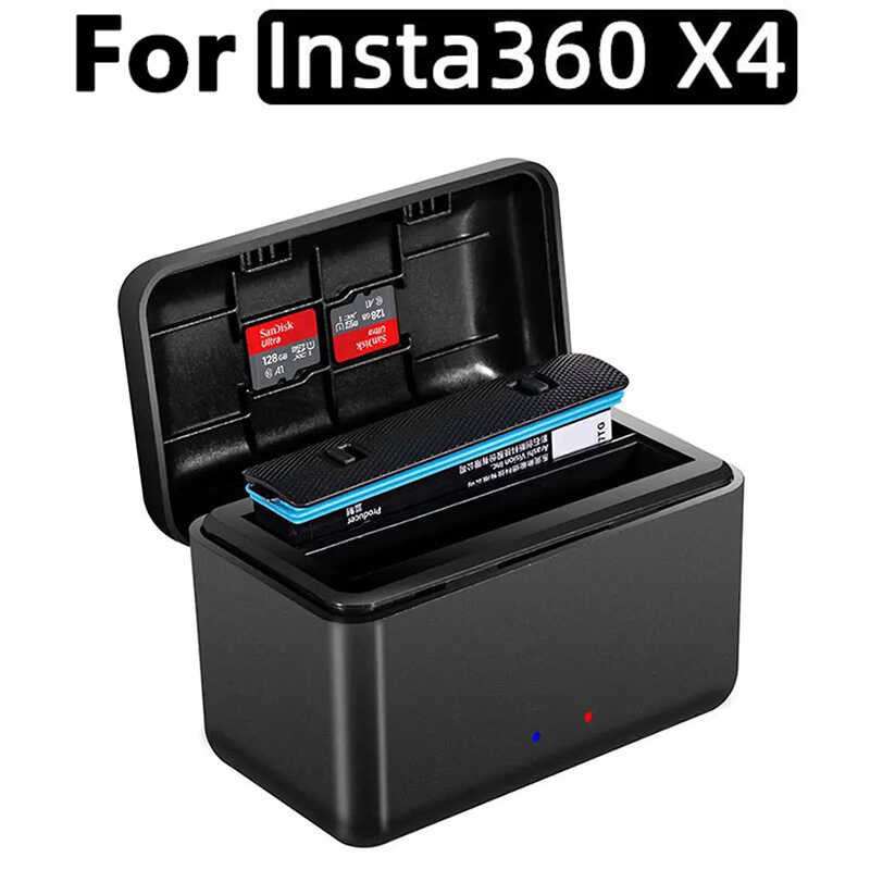 Insta360 Portable Para Fast Dual Channel Charger Accessories Para Sa ...