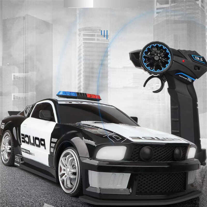 1: 12 Rc Car 2.4G Remote Control Police Cars Models Toy High Speed ...