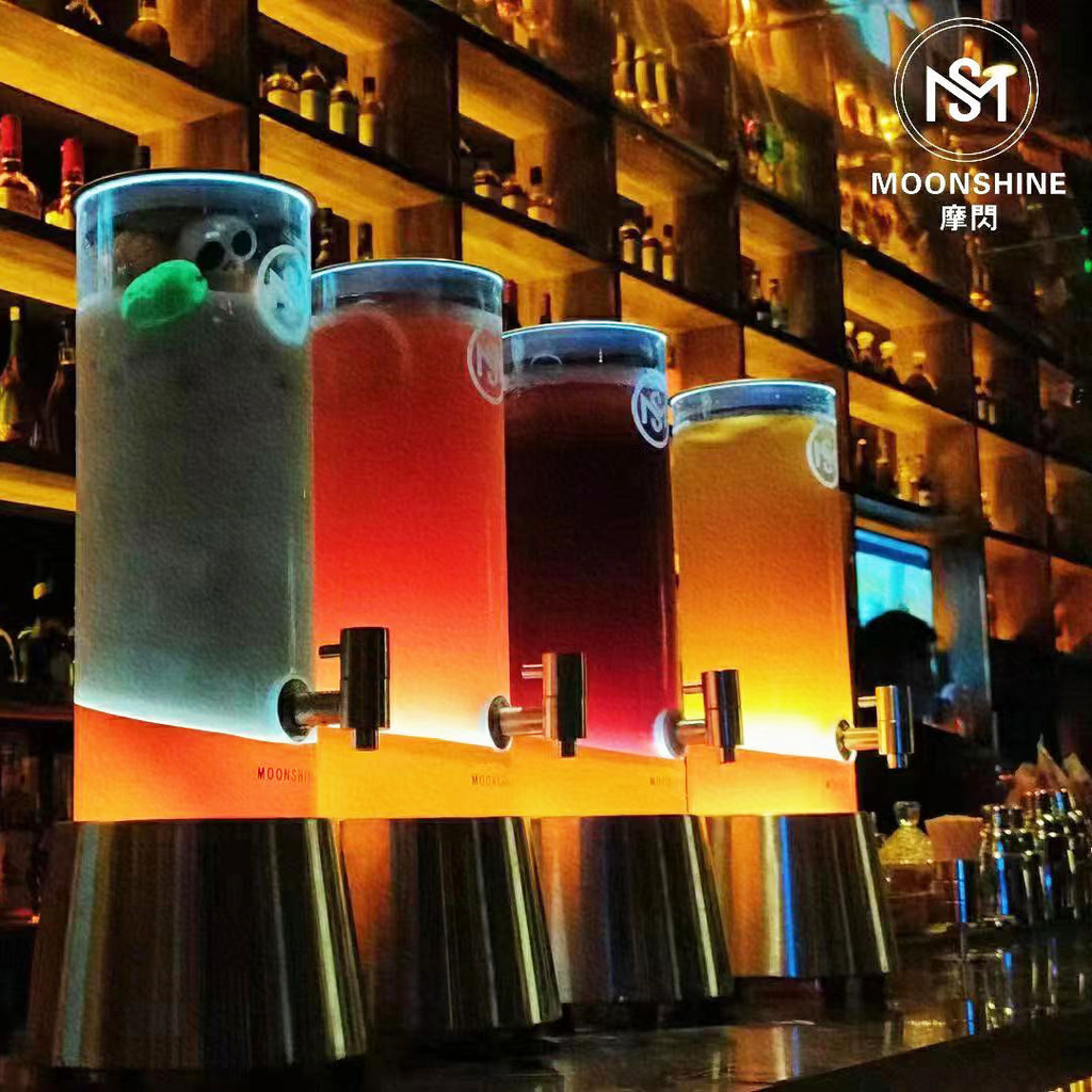 Special Luminous 3-liter Beer Barrel For Wine Cannon Bar With Tap ...