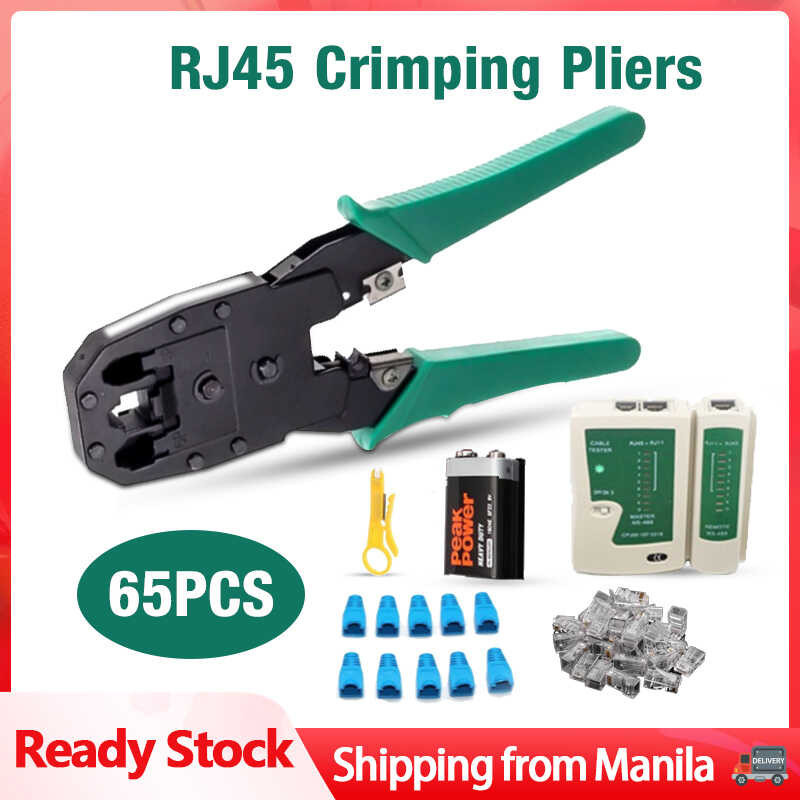 8 sa 1 RJ45 Set Crimper Lan Network Internet Cabling Hand Tools Kit ...