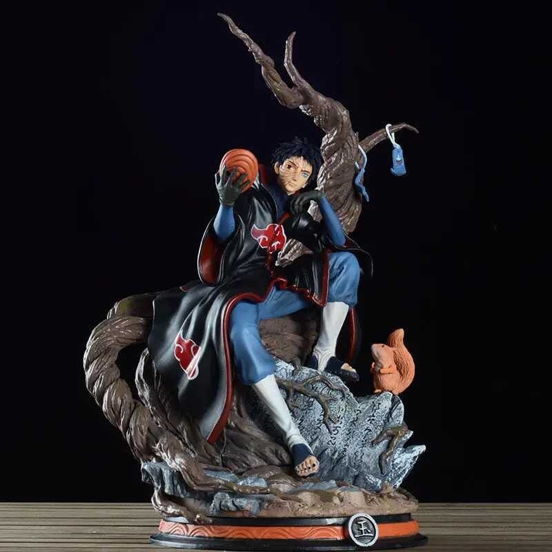 31Cm Naruto Uchiha Shippuden Anime Akatsuki Tobi Gk Statue Obito PVC ...