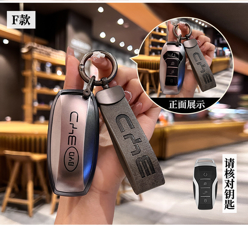 BYD Card Key Case NFC Card Holder Seagull Dolphin Song pro Han and Qin ...