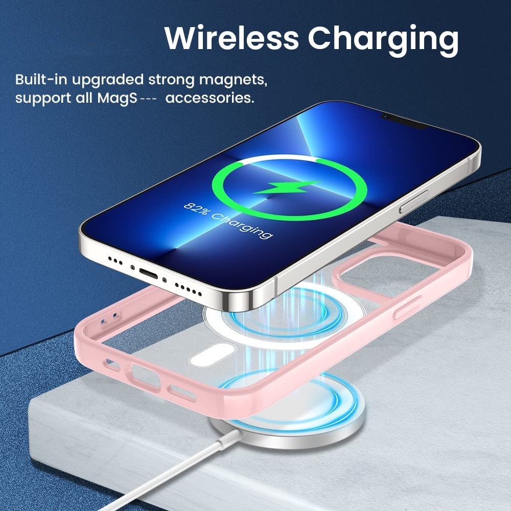 Magnetic Crystal Clear Case For iPhone 13 12 11 Pro X Xs Max XR 7 8 ...