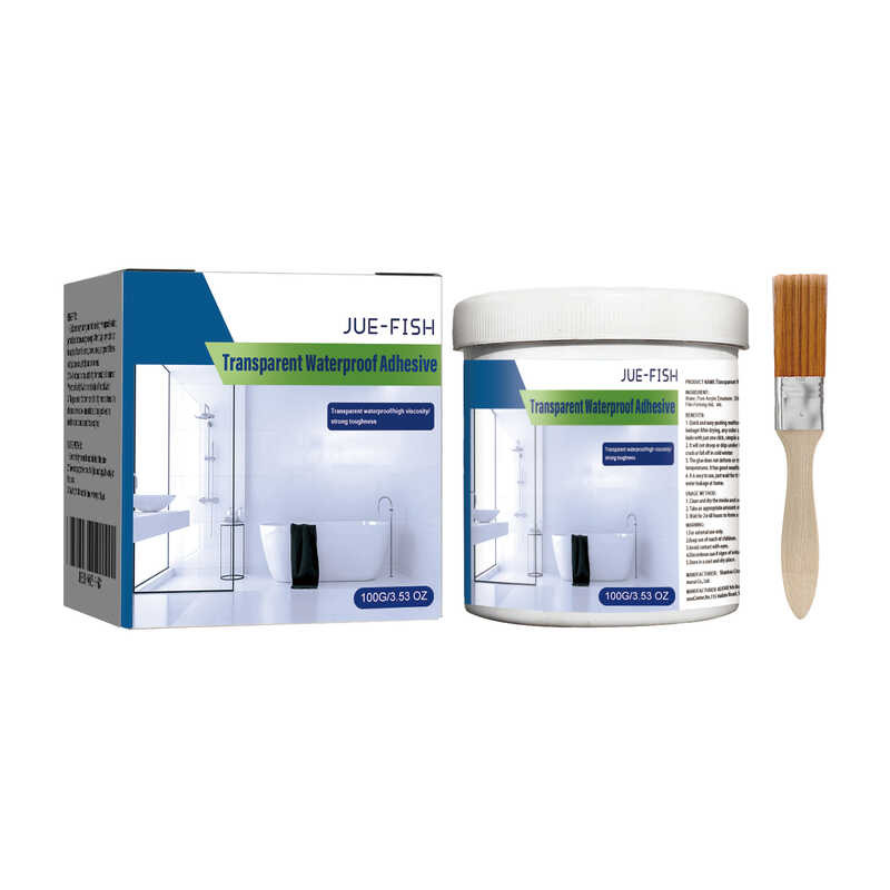 Jue Fish Transparent Waterproof Adhesive Transparent Waterproof Coating ...