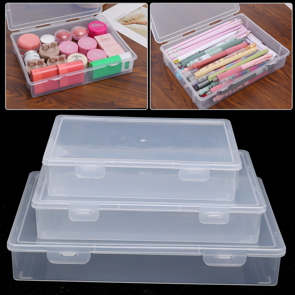 A4 A5 File Plastic Storage Box- Waterproof and Dustproof Document Data ...