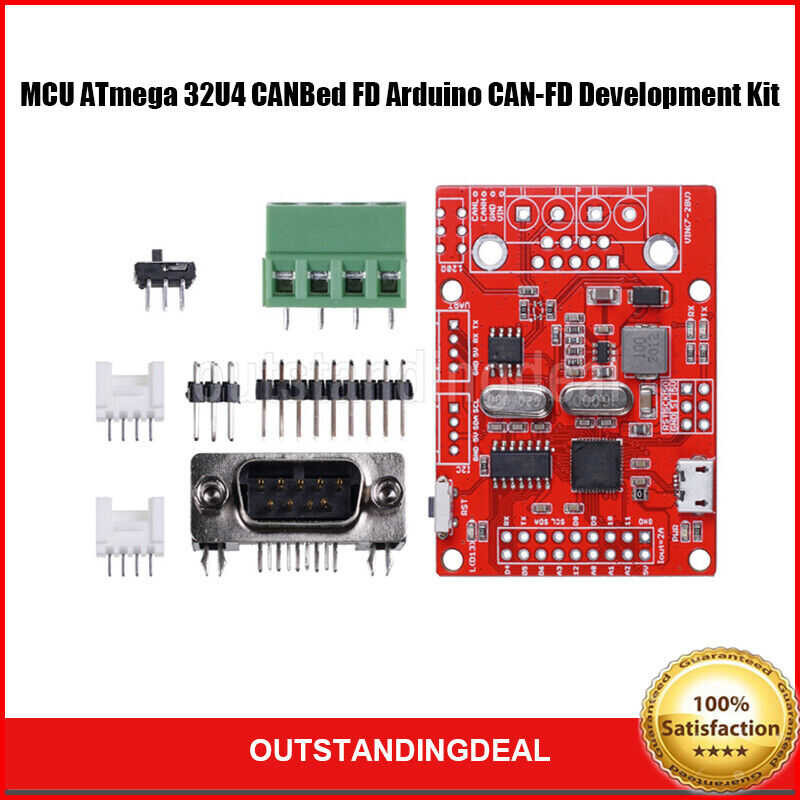 MCU Atmega 32U4 Canbed FD Arduino Can-Fd Development Kit CAN BUS Board ...