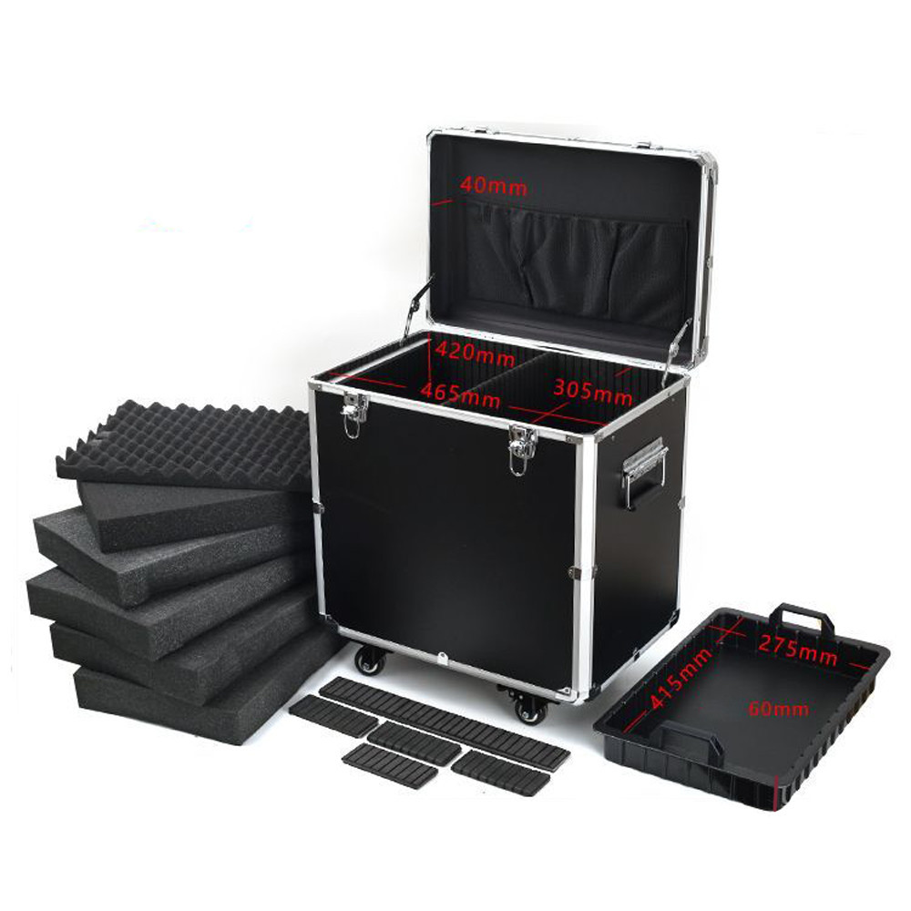 Aluminum Trolley Tool Box Repair Kit Storage Case Hardware Equipment ...