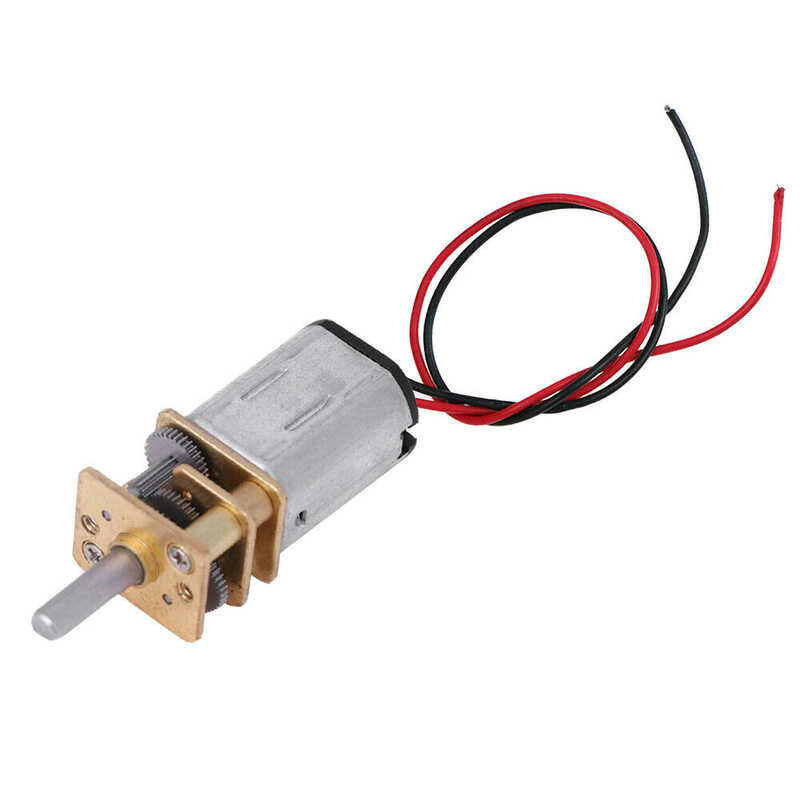3V/6V/12V Geared Wheel Gear Motor DC Motor Micro Metal Gear Motors Slow ...