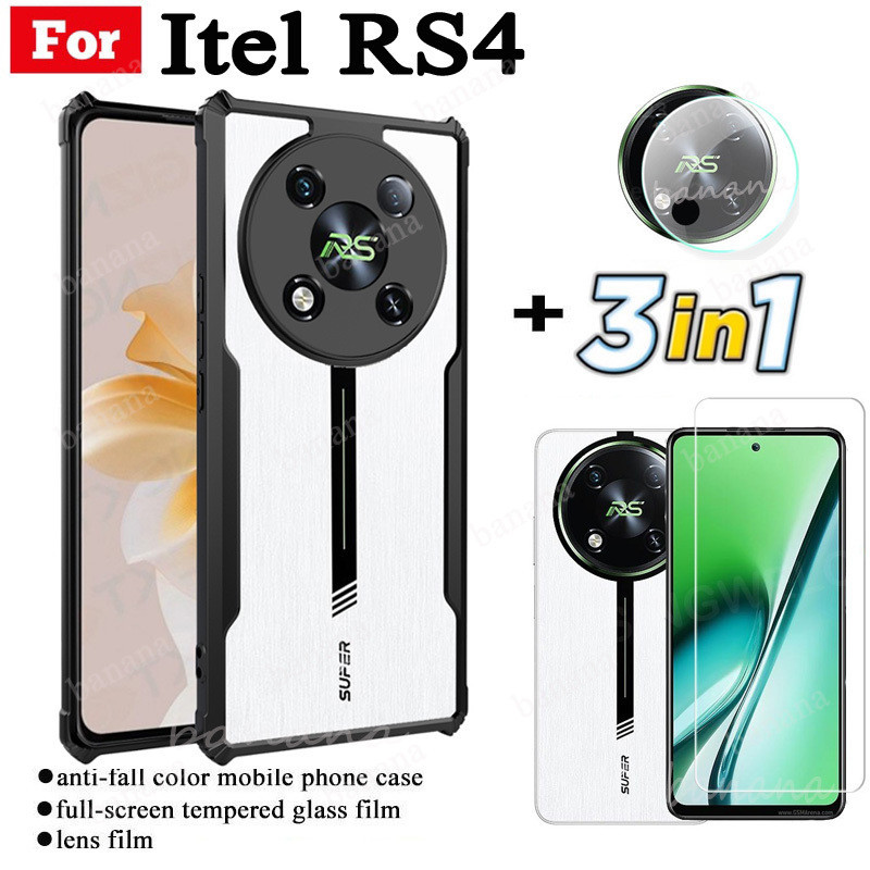 Itel RS4 Anti-fall Mobile Phone Case for Itel R S4 S24 S23 A50 A70 P55 ...