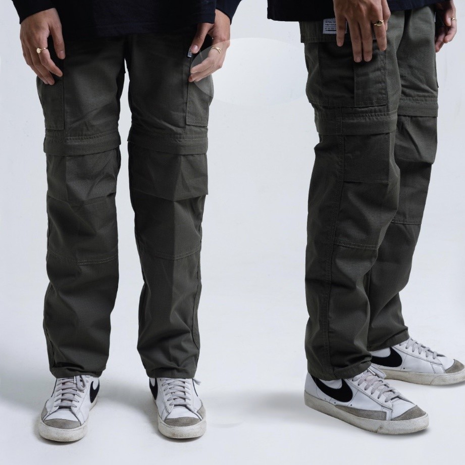 Grootbaar Connected CARGO PANTS - CARGO PANTS DETACHABLE RIPSTOP ...