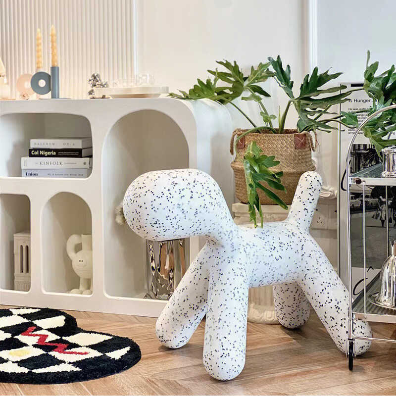 Plastic Creative Puppy Cartoon Toy Animal Stool Kindergarten Popular ...