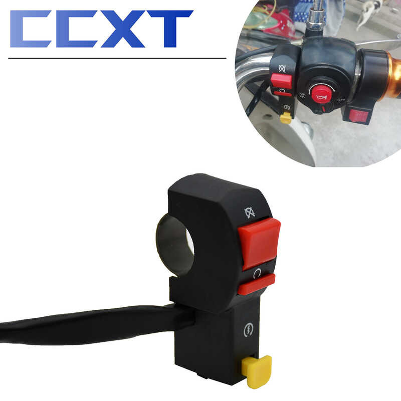 Motorcycle Electric Start Stop On/Off Button Light Switch Para Sa KTM ...
