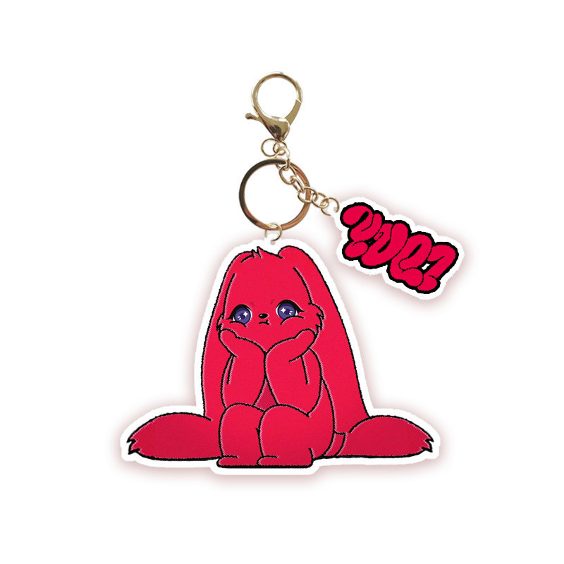 Kpop Idol GIDLE Keyring (G)I-DLE YUQI Acrylic Double-sided Printing ...